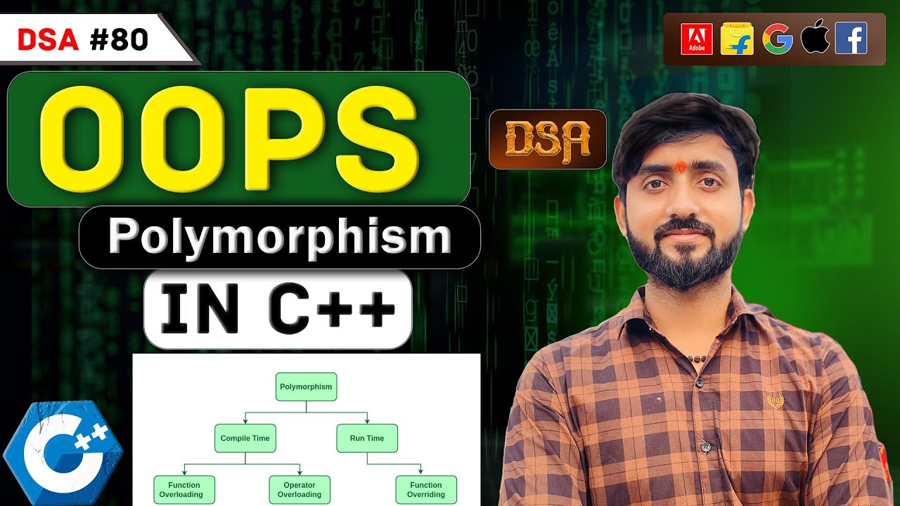 Lecture 80 :  Polymorphism and Virtual Function in C++