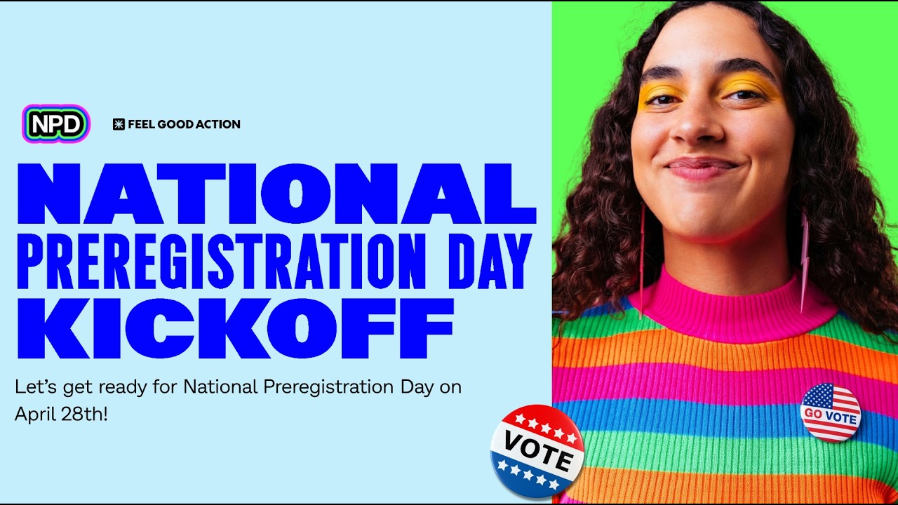 National Preregistration Day Kickoff