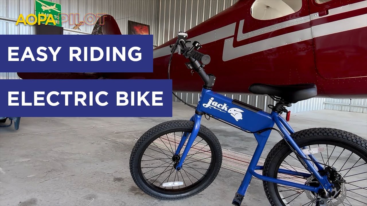 Gear Review: JackRabbit Micro eBike - AOPA Pilot Video
