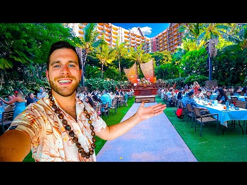 Seeing An Authentic Luau At Aulani Ka’Wa’ | Adventuring Around Hawaii! Visiting Diamond Head Volcano