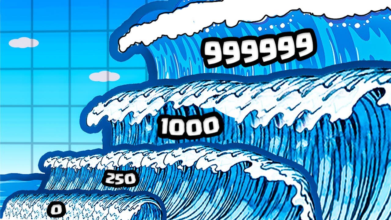 Growing a MAX SIZE TSUNAMI