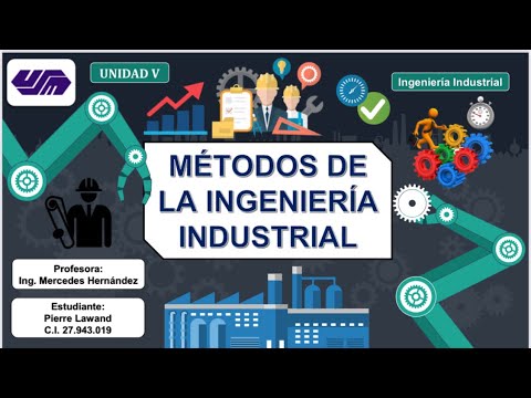MÉTODOS DE LA INGENIERÍA INDUSTRIAL 🏭👷🏼♂️- Pierre Lawand.