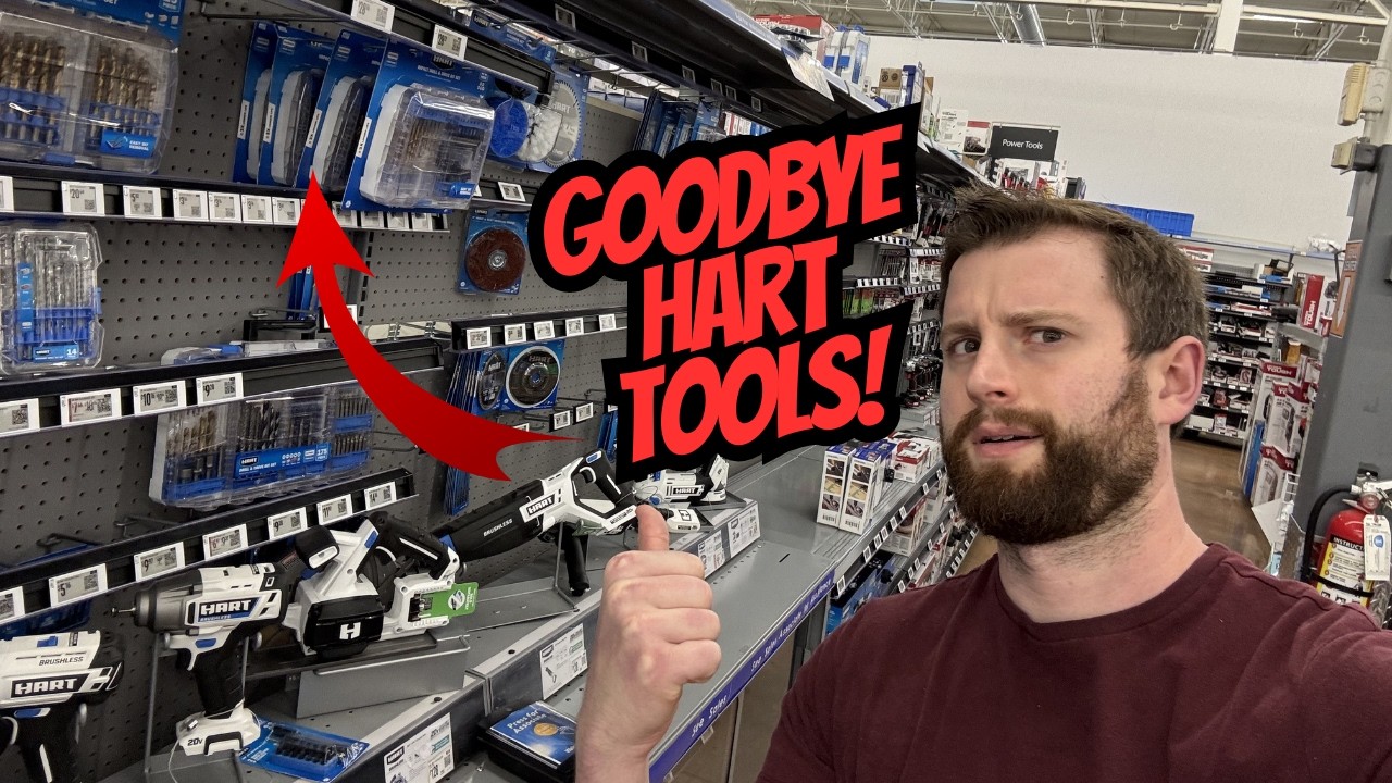 Goodbye Hart Tools! WALMART HAS HAD ENOUGH!
