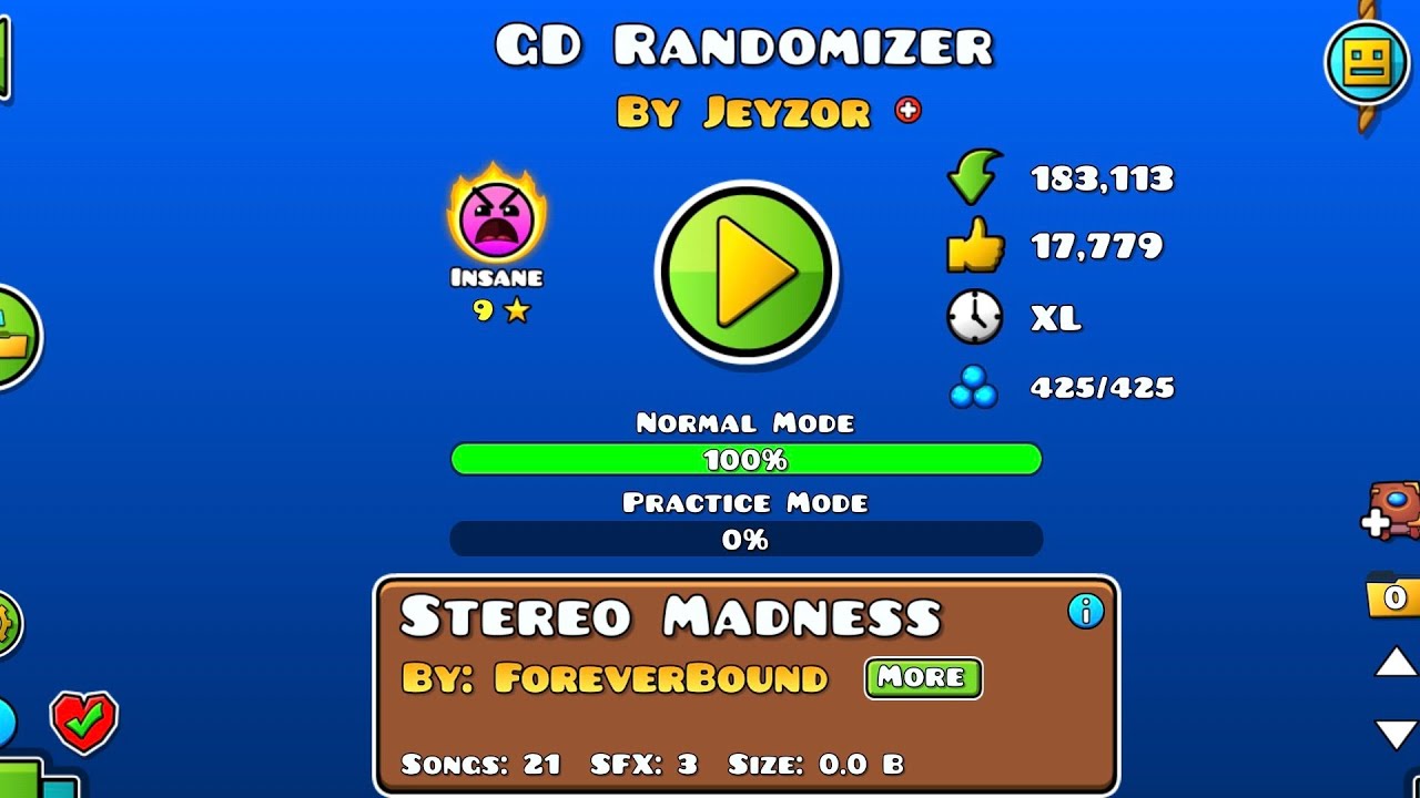 I FINALLY BEAT GD RANDOMIZER! IN GEOMETRY DASH