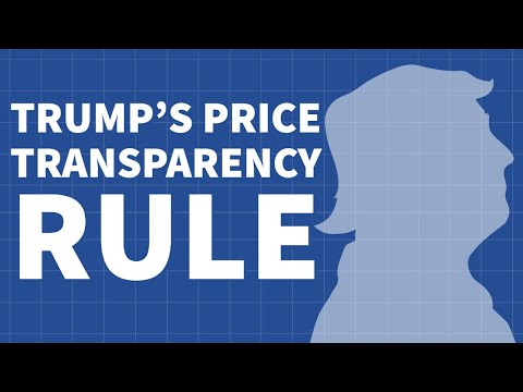 Trump's Price Transparency Rule