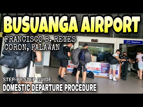 Coron Airport | Step-by-Step Guide for Domestic Departure