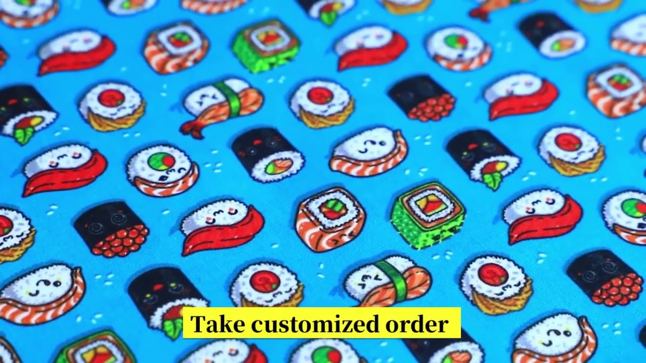 High Quality 100%cotton Poplin Printed Fabric Cartoon Character Desgined Fabrics
