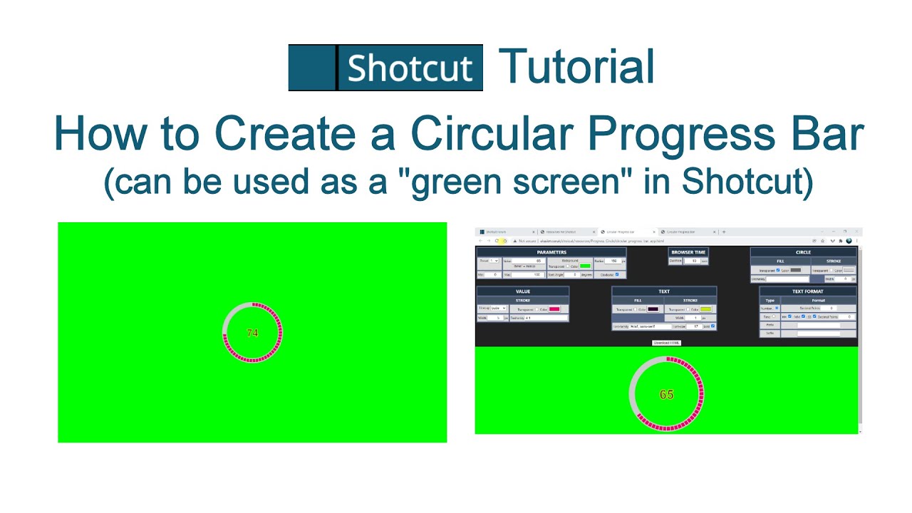 Create a Circular Progress Bar