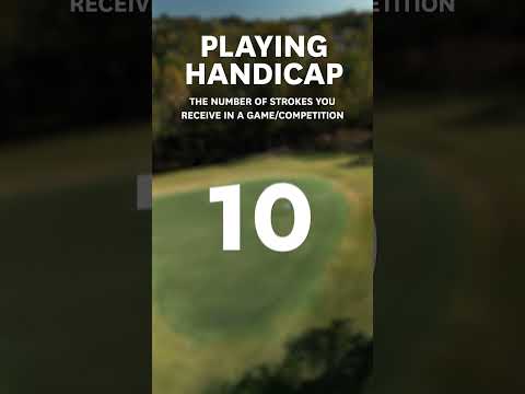 Playing Handicap™ and Course Handicap™. What’s the difference? 🧮