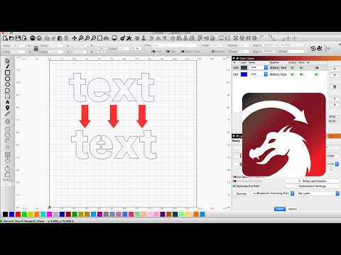 How to Create Stencil Text in Lightburn