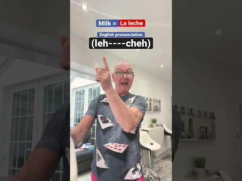 Learn Spanish - #shorts - MILK in Spanish - #Youtubeshorts - Spanish Lessons