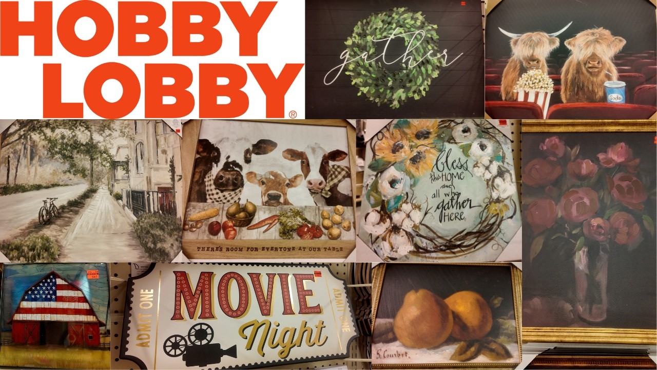 Hobby Lobby - RUN TO HL! Amazing Clearance On Wall Art, Shelves, Candles & Candle Holders