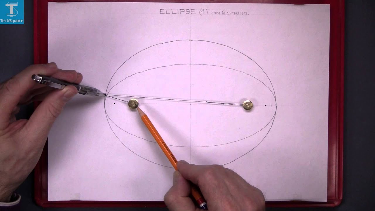 Ellipse: 4 (pin & string method)