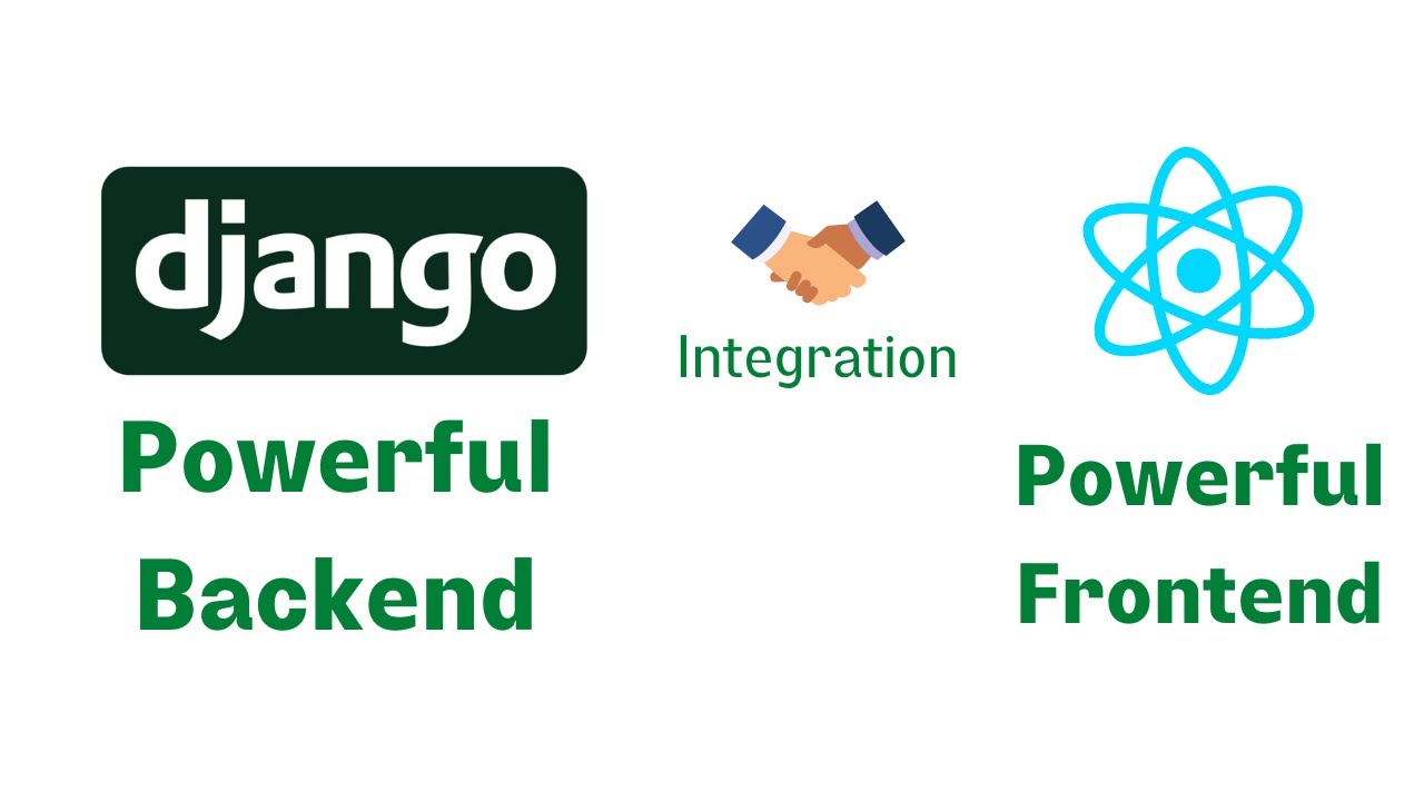 how to integrate react js with django in a single server