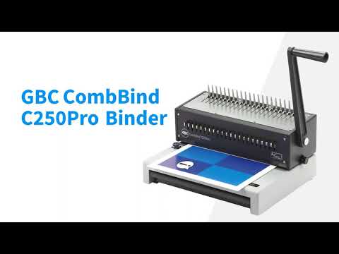 GBC Comb Binding Machine - GBC Comb Bind C800Pro Binder Distributor ...