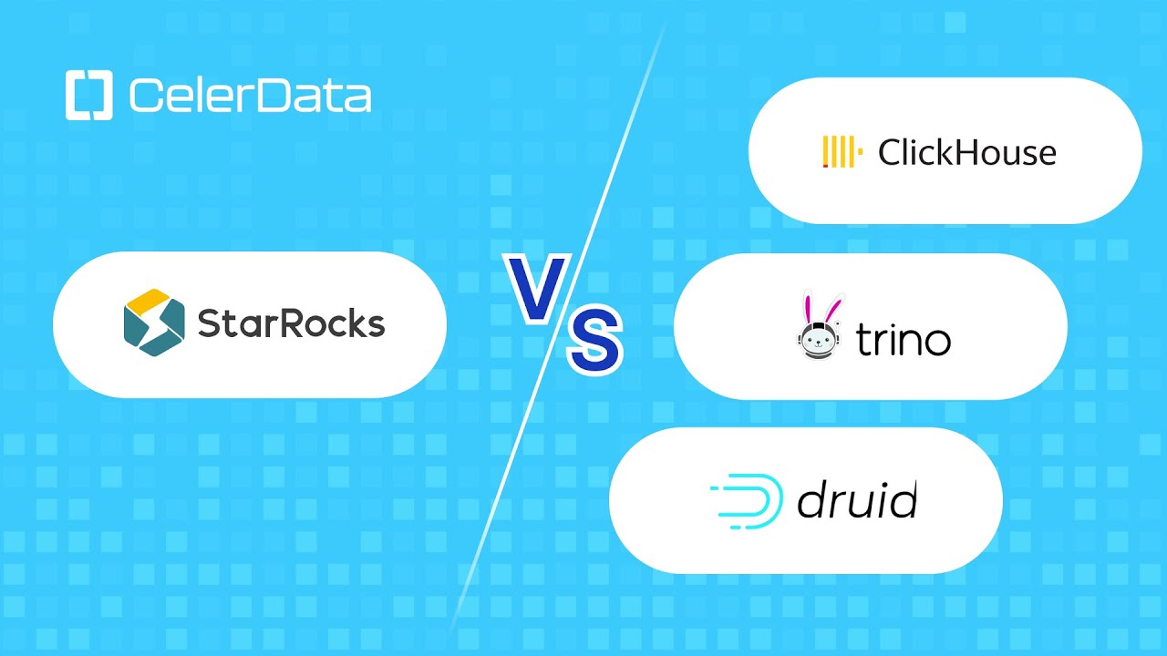 StarRocks Overview and Benchmark Showdown:  StarRocks vs. ClickHouse vs. Apache Druid vs.Trino