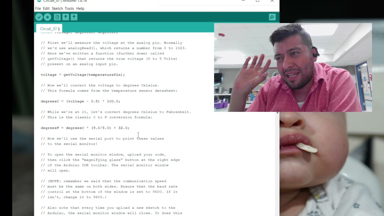 thermometer code and explanation