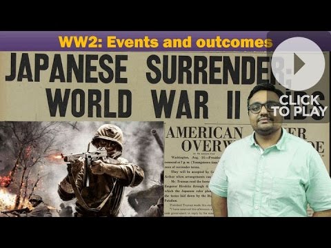 World War - II - Events and Outcomes Summary - World History, General ...