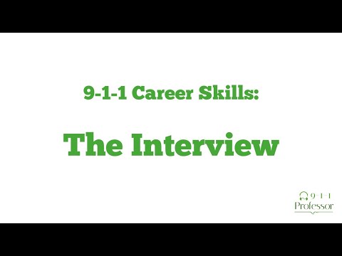 Interviews for 9-1-1 Communications (911 Operators)