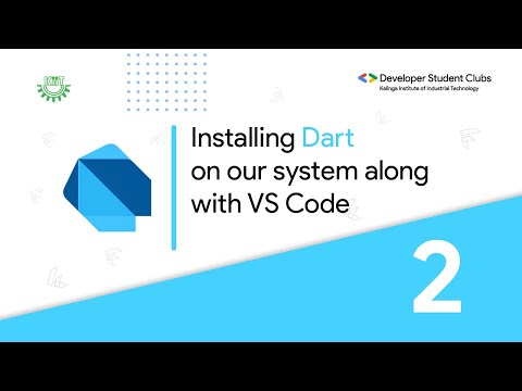 2.Installing Dart, VS code and Git | Dart and Flutter series | DSC KIIT