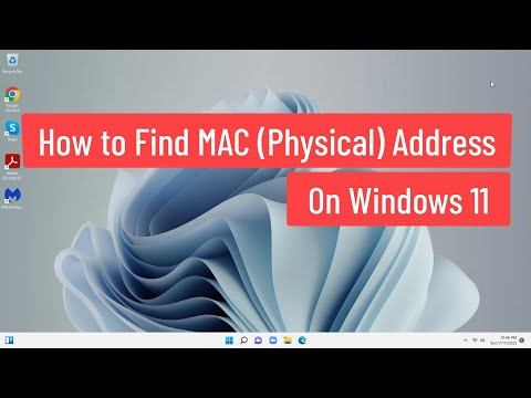 How to Find MAC (Physical) Address on Windows 11