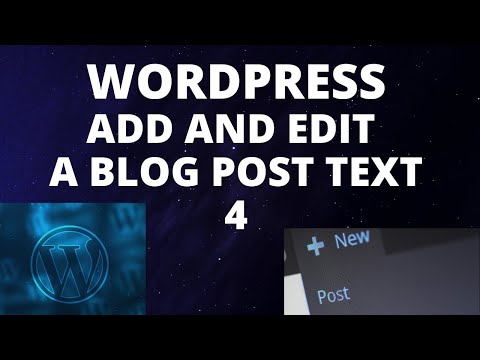 How to Edit Content on WordPress Website: How to Edit a Blog Post in WordPress. A2 Part 2.