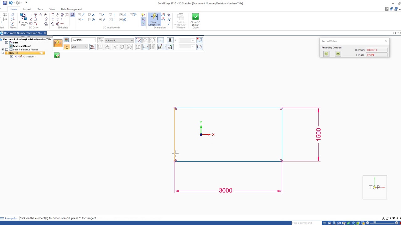 Solid Edge Dimensioning