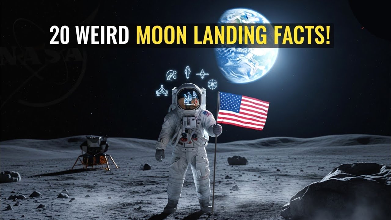 20 Weird Facts About the Apollo 11 Moon Landing You Never Knew! 🚀🌕
