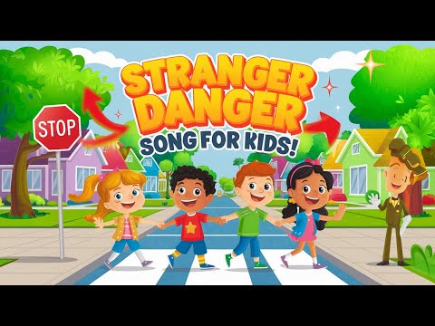 Stranger Danger Song for Kids 🚦 Safety Rules & Fun Animation!"