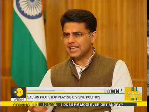 Sachin Pilot: BJP playing divisive politics