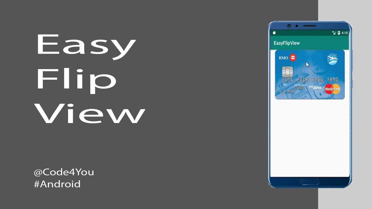 Android Tutorial : Easy Flip View