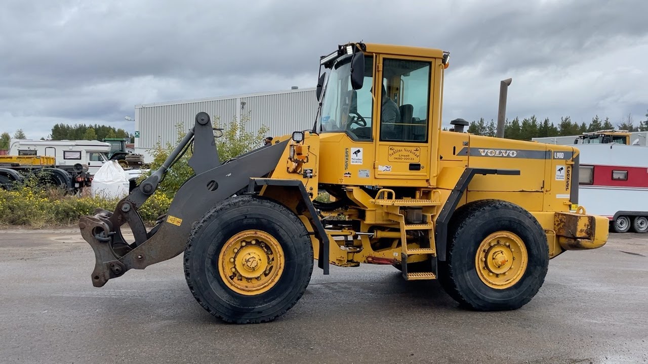 Hjullastare Volvo L90D, Härjedalen, Klaravik auktioner