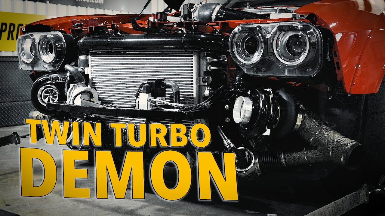1,400 Horsepower Dodge Demon Chassis Dyno Testing