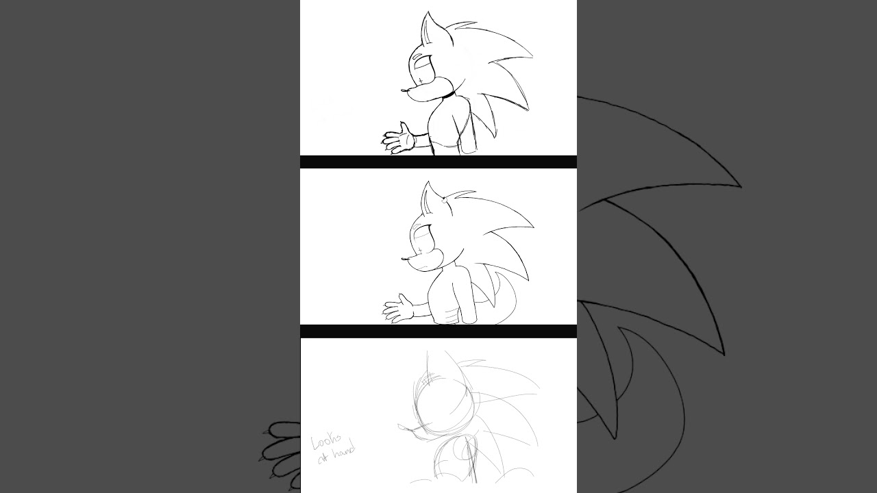 I’m back #art  #sonic #shorts #animation #drawing  @VerianTerminal