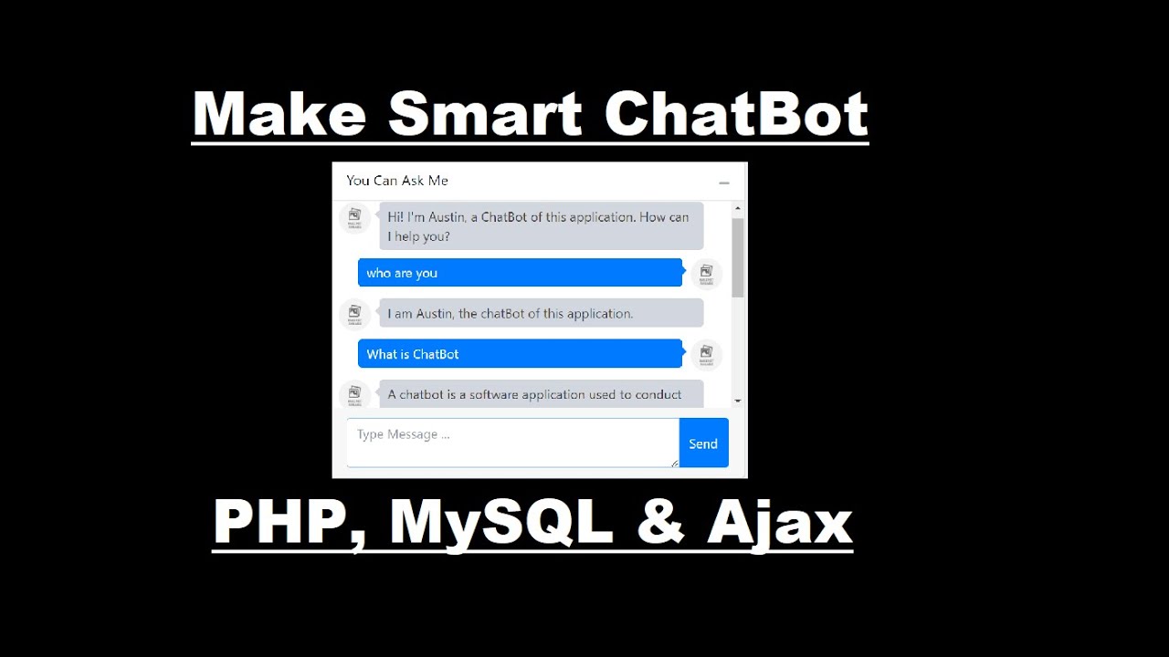 Make ChatBot with PHP | PHP Projects