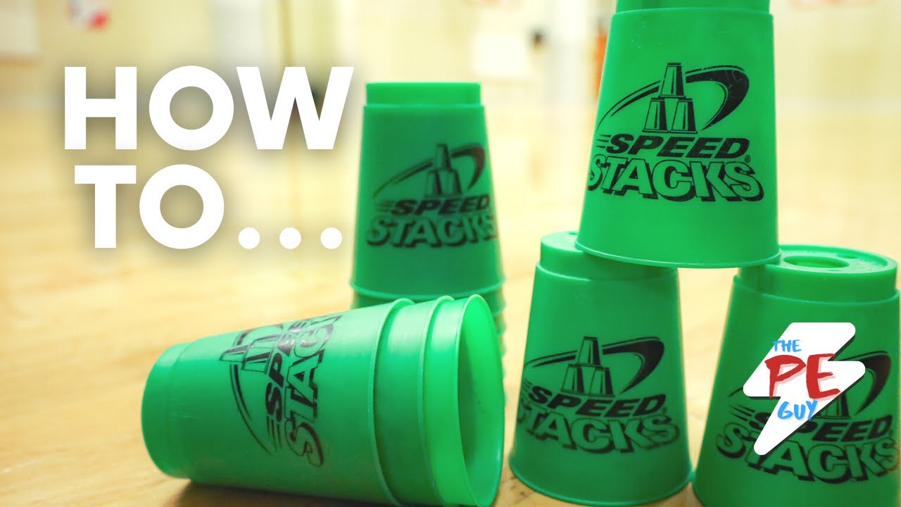 Speed Stacking Formations POV | The PE Guy
