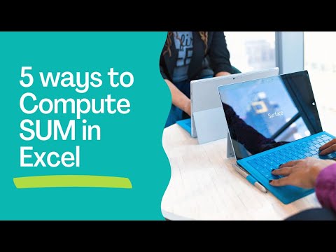 How to Compute SUM in Excel Using 5 Different Ways – Tech Solutions