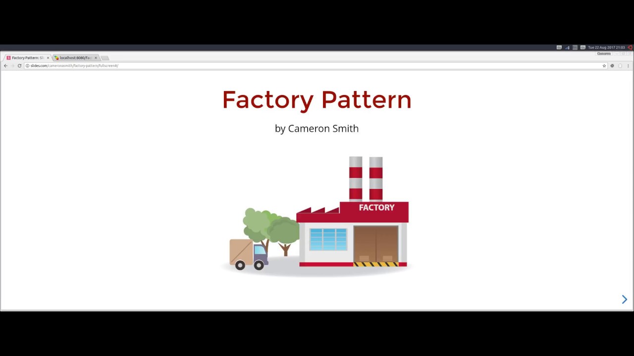 Factory Pattern in PHP - https://cameronsmith.co