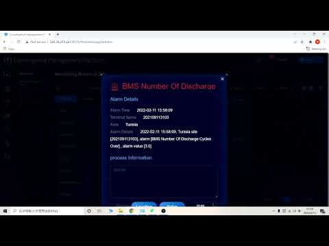 Remote Monitoring Software Function-How to Configure Battery Life Cycle Number Threshold