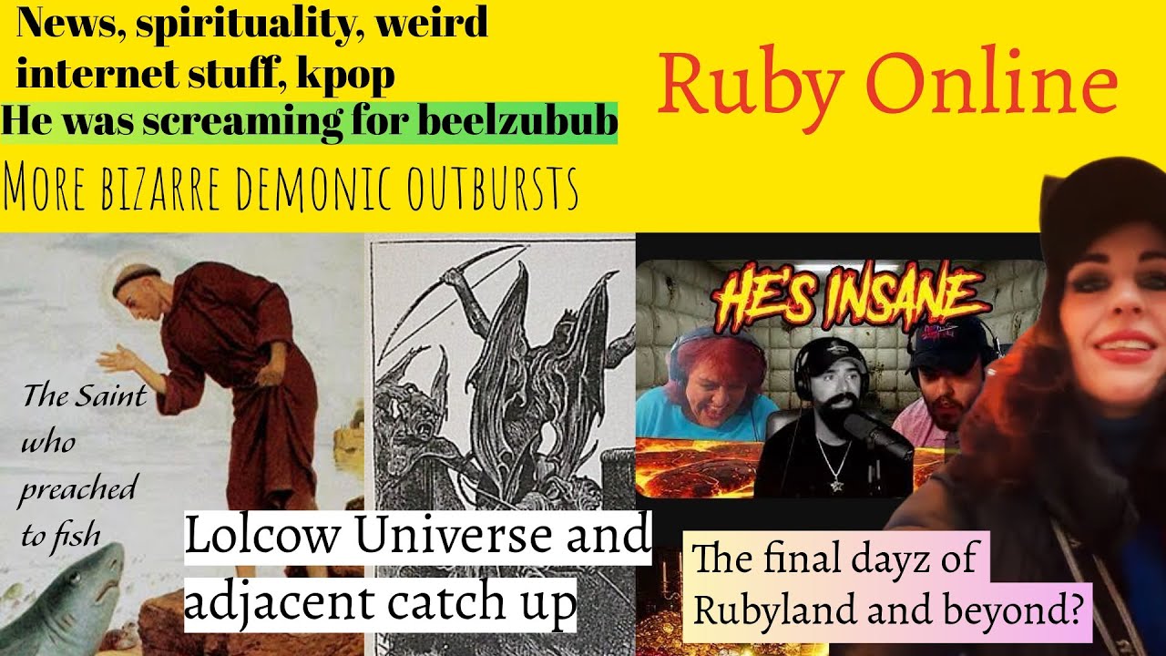 Catching up on the latest insanity online and BEYOND 👀 LCU+ weird demon stuff+more