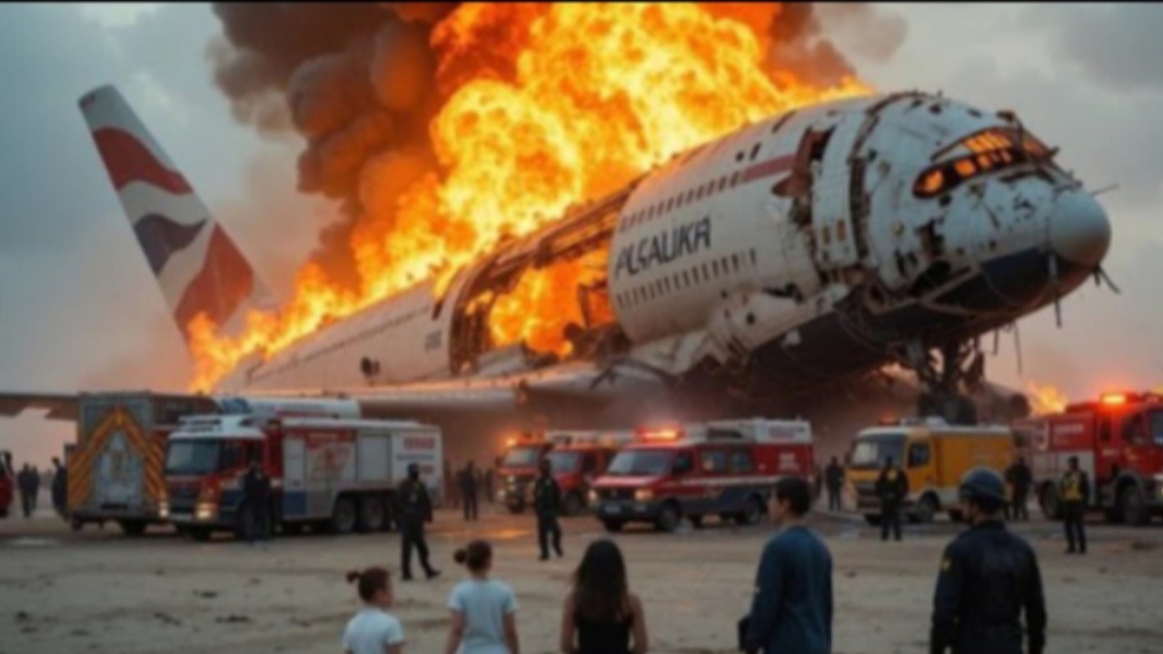 Ahmedabad Plane Crash: Air India Flight Carrying 242 Passengers Crashes Near Airport -Gta 5
