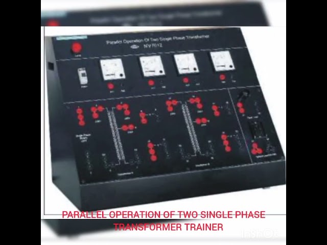 Advanced Electrical Lab Trainers - Buchholz Relay Trainer Manufacturer ...