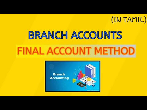 BRANCH ACCOUNTS | IN TAMIL |🎉