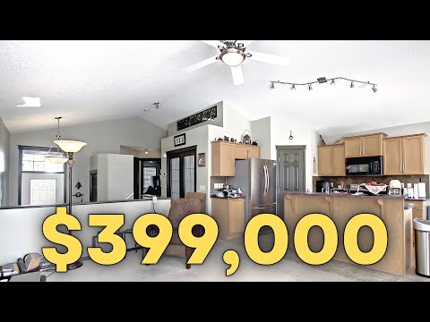 Inside a $399,000 4 Bedroom Starter Home in Airdrie Alberta 2022