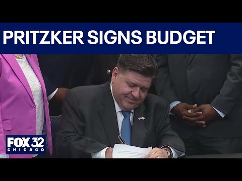 Illinois Gov. JB Pritzker signs $55.2B budget into law