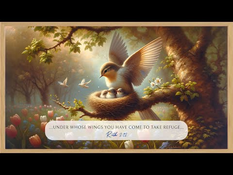 Spring Christian TV Art with Bible Verses: Relaxing Art With Animation Framed Art Silent Screensaver