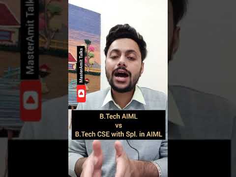 B.Tech AIML vs B.Tech CSE (AIML) #CareerCoaching #careercounseling #computerscience