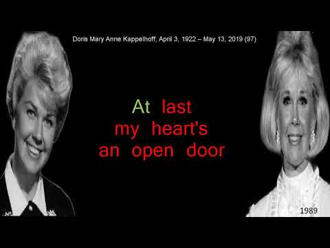Secret Love Doris Day Lyrics Video for Singing Practice