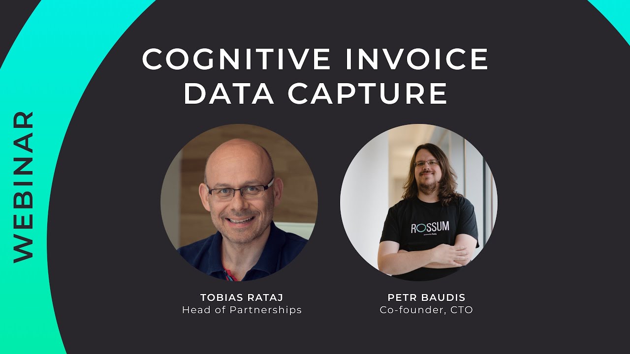 Cognitive Invoice Data Capture Webinar