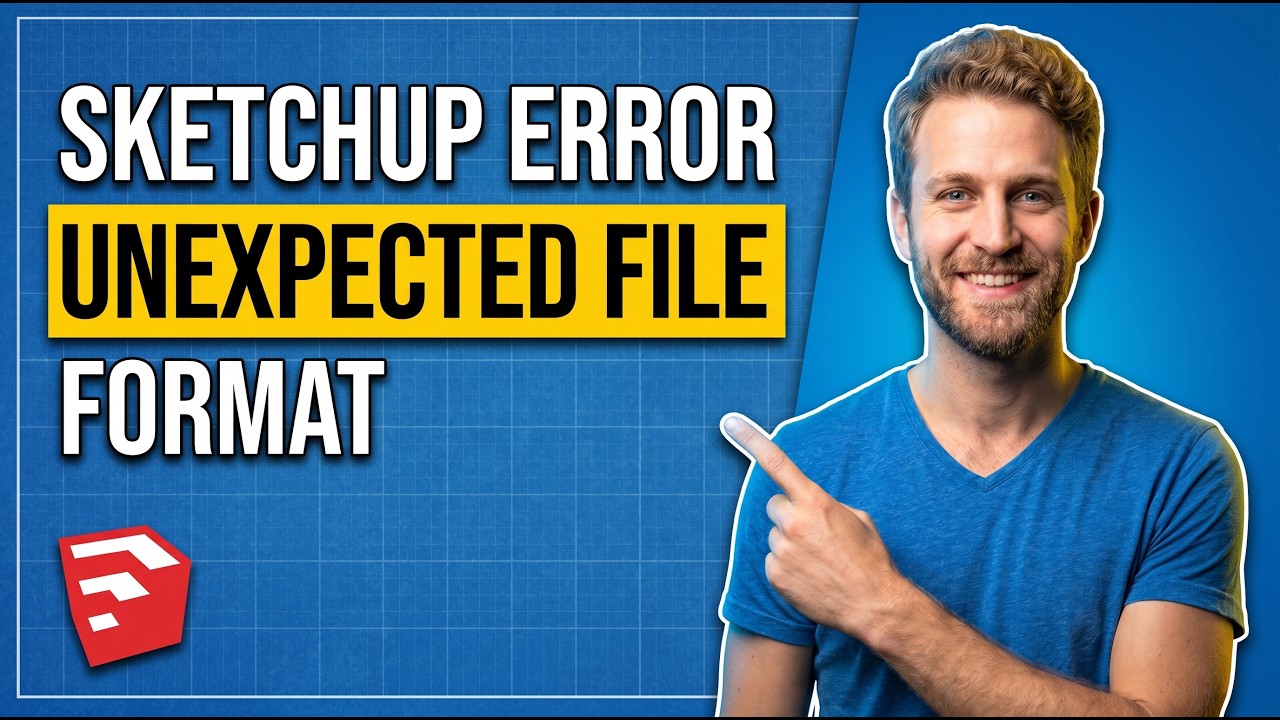 SketchUp Error Unexpected File Format (Easy Fix Guide)